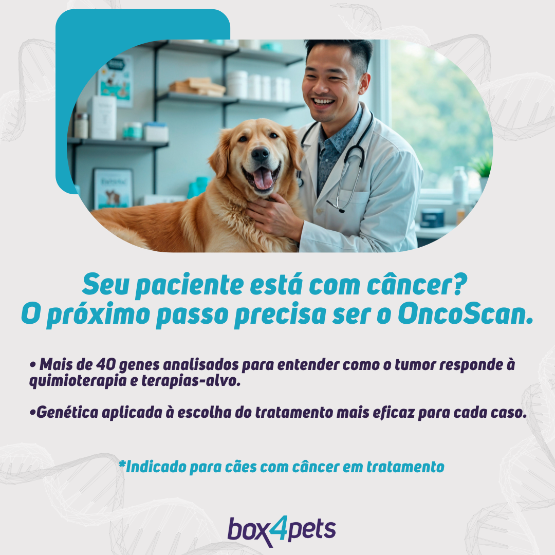 OncoScan: Genética Aplicada ao Tratamento do Câncer em Cães– Box4Pets